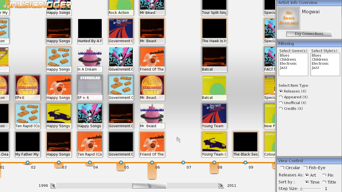 MusicDigger - The Music Discovery Tool