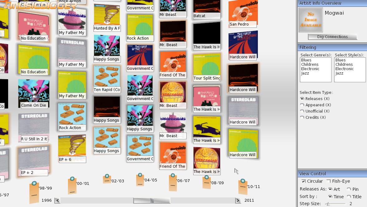 MusicDigger - The Music Discovery Tool