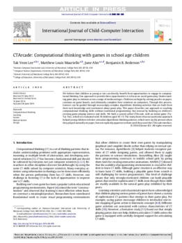 Ben Bederson's Publication