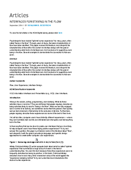 Ben Bederson's Publication