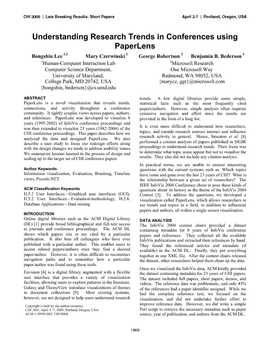 Ben Bederson's Publication