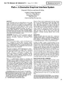 Ben Bederson's Publication