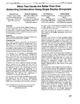 Ben Bederson's Publication