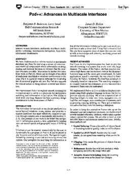 Ben Bederson's Publication