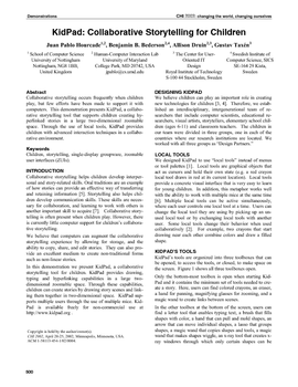 Ben Bederson's Publication