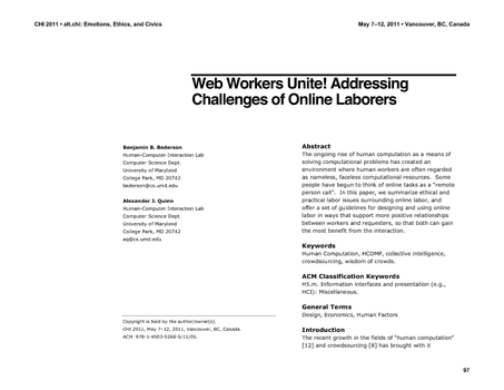 Ben Bederson's Publication